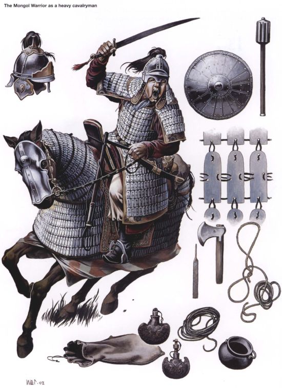 Mongolian Silk Armor
