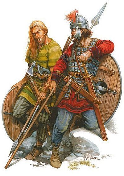 Germanic Tribe Warrior