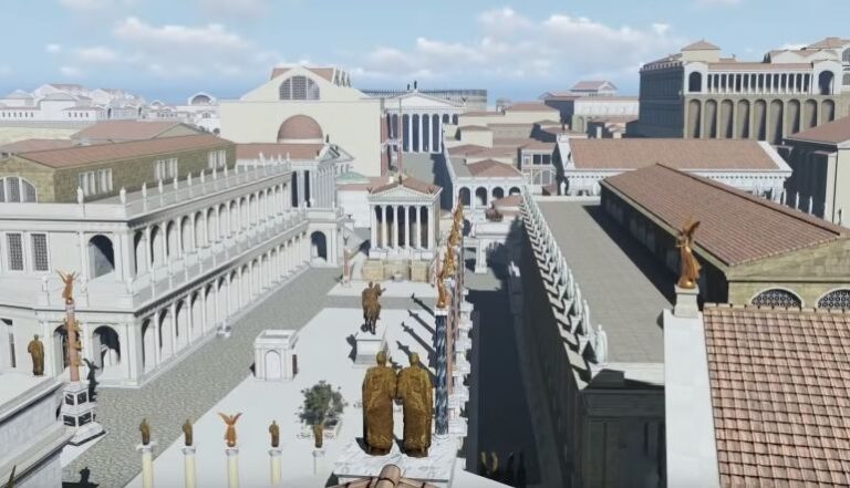 Visual Reconstruction of 5 Ancient Roman Cities